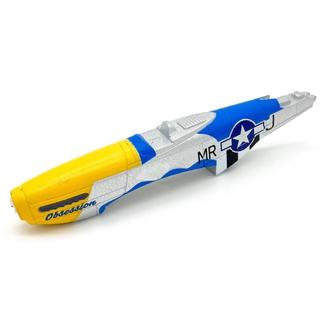 P-51 Obsession Fuselage with Motor & Gearbox - Walmart.com