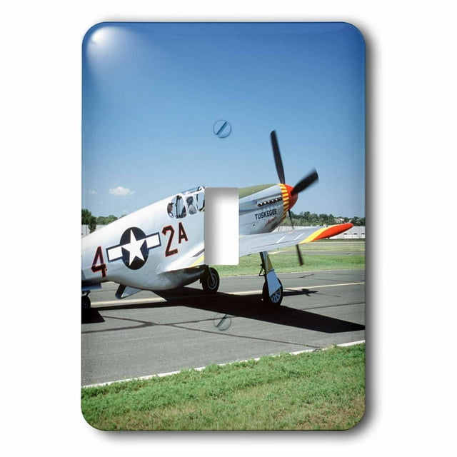 P-51C Tuskegee Airmen Red Tail war plane - US24 BFR0079 - Bernard Friel ...
