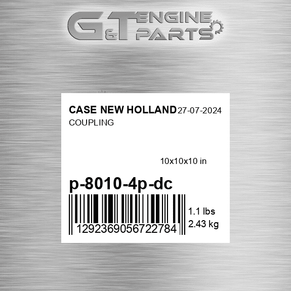P-8010-4P-DC COUPLING fits CASE NEW HOLLAND (New OEM) - Walmart.com
