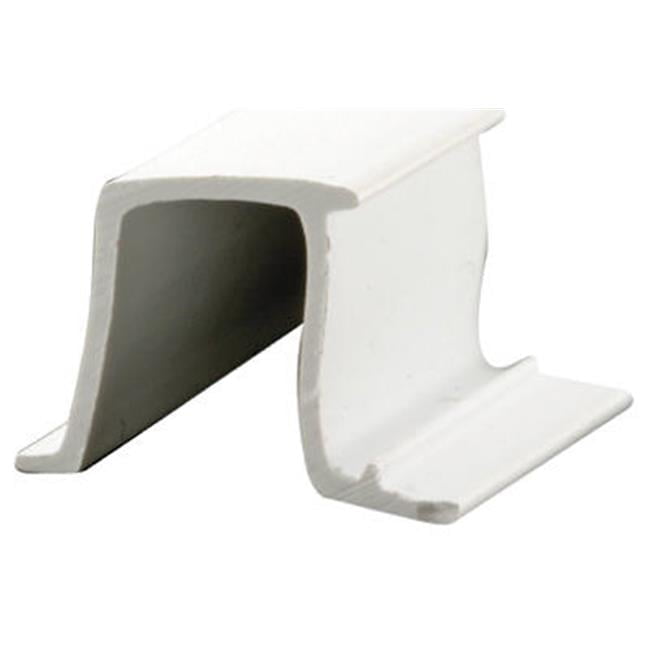 P 8211 72 in. Snap In Rigid Vinyl Glass Retainer - White, Pack Of 25 ...