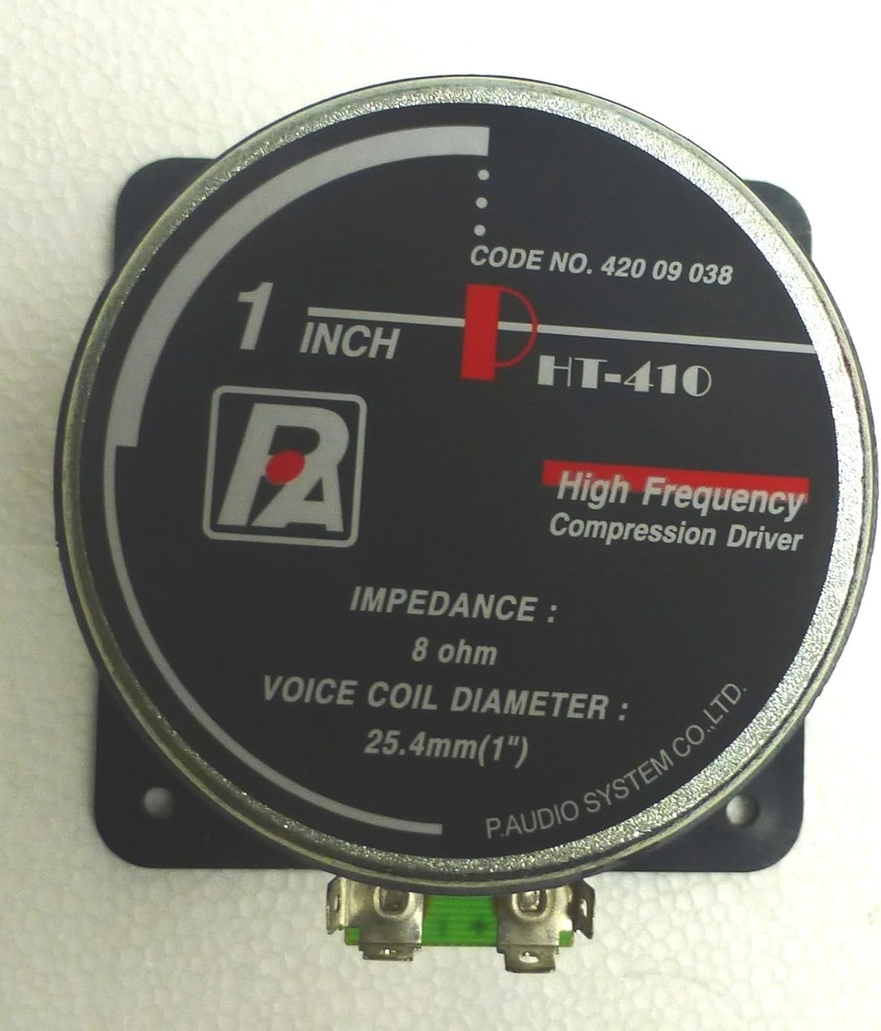 P Audio PHT410 High Frequency Compression Driver Horn Tweeter - Walmart.com