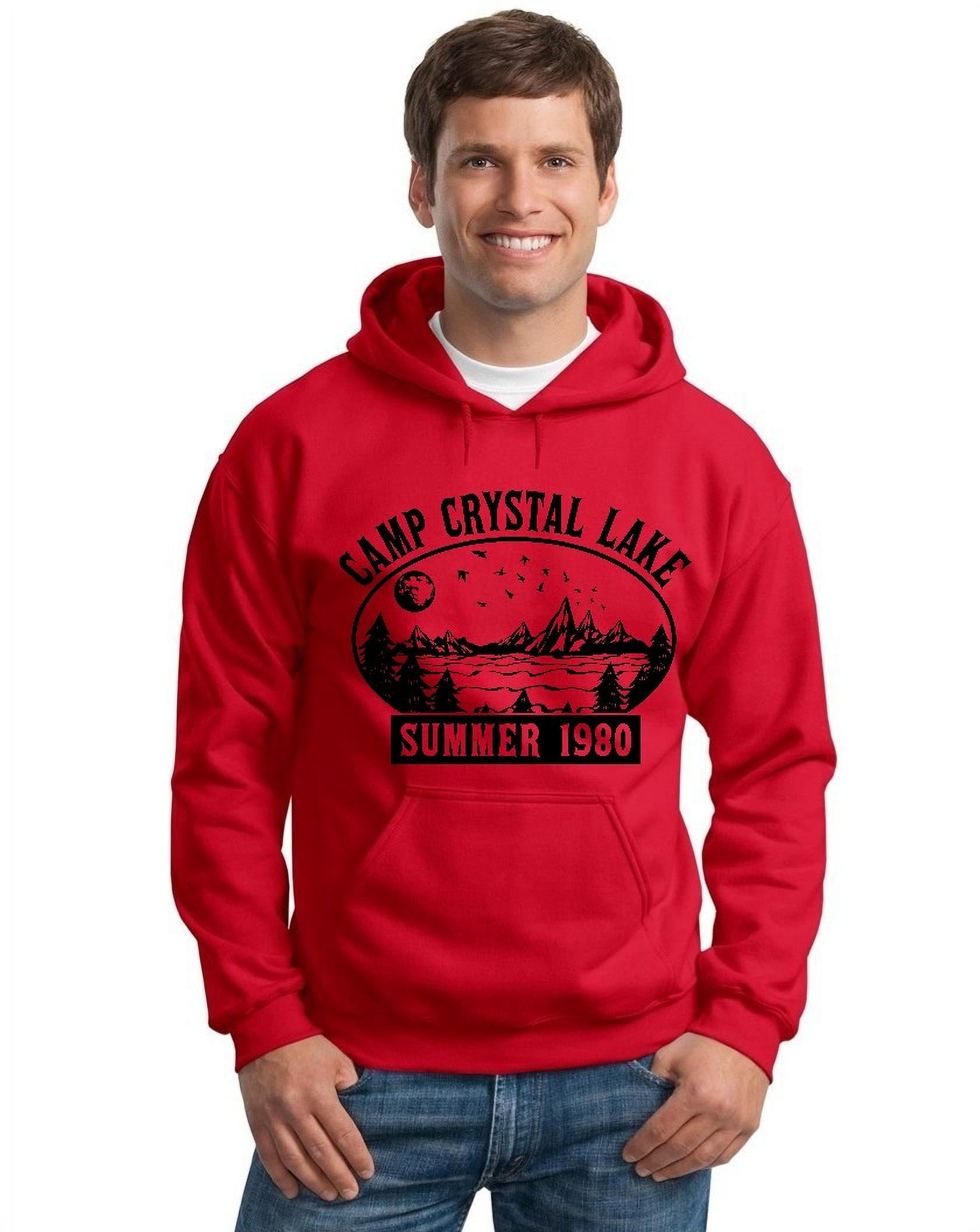 P&B Camp Crystal Lake Halloween Parody Costume Hooded Sweatshirt, XL ...