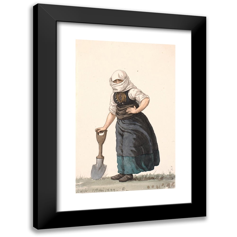 P. C. Skovgaard 16x24 Black Modern Framed Museum Art Print Titled ...