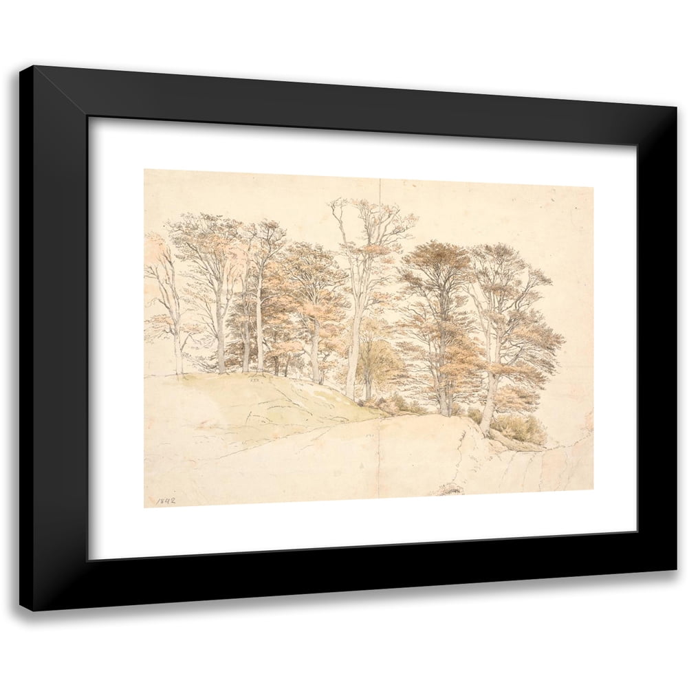 P. C. Skovgaard 18x15 Black Modern Framed Museum Art Print Titled ...