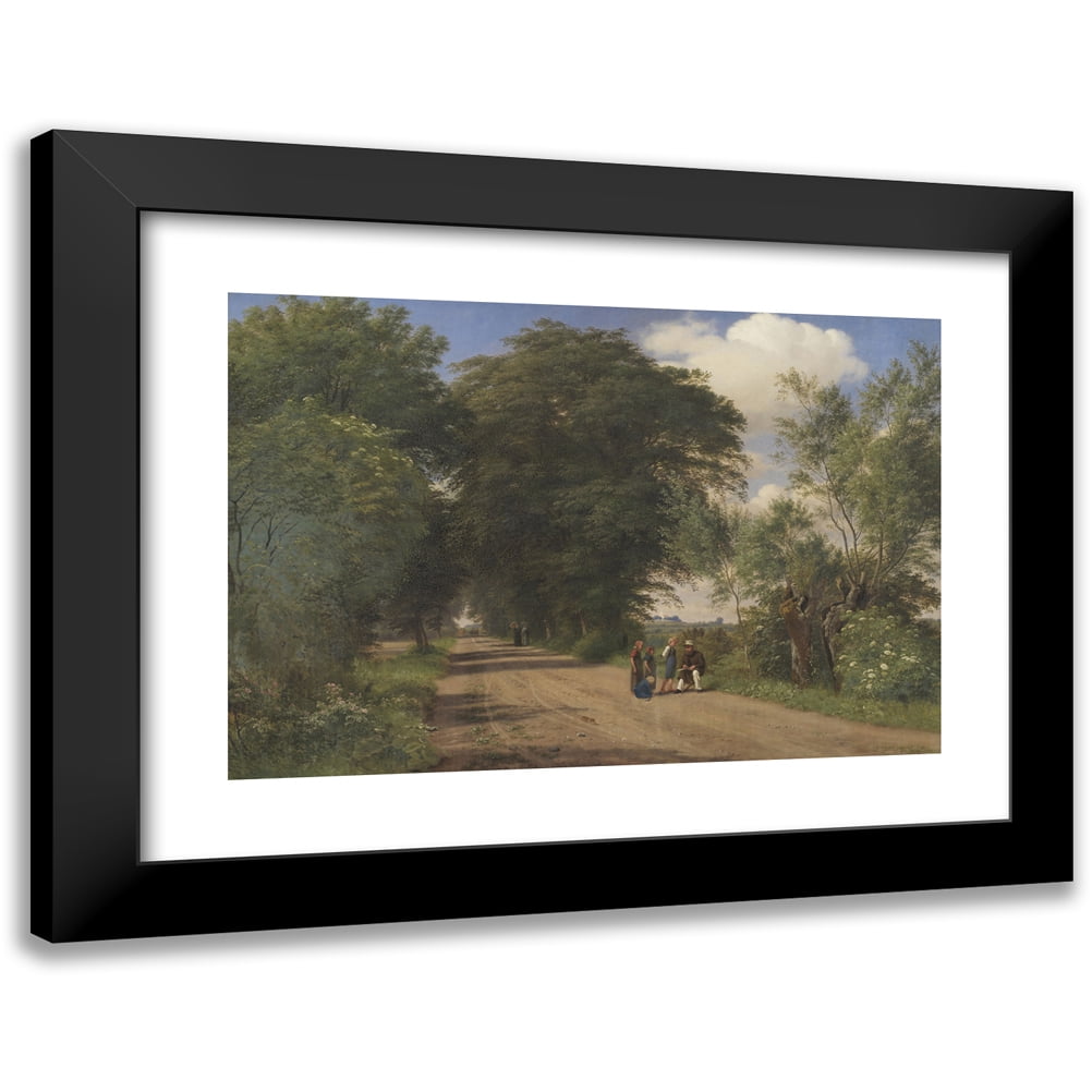 P. C. Skovgaard 24x18 Black Modern Framed Museum Art Print Titled - A ...