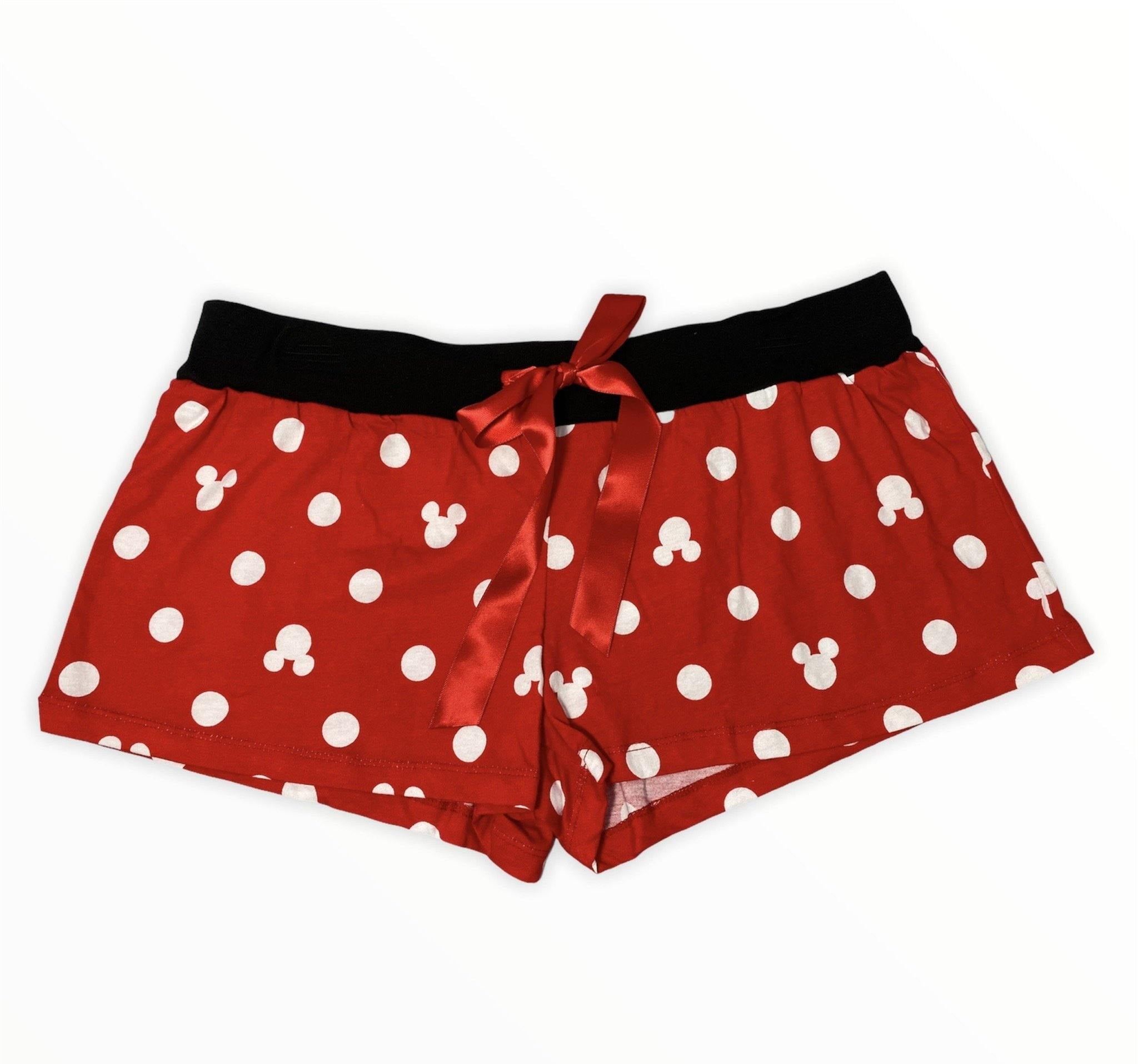 Disney Womens' Mickey Mouse Silhouettes Pajama Boxer Short - Walmart.com
