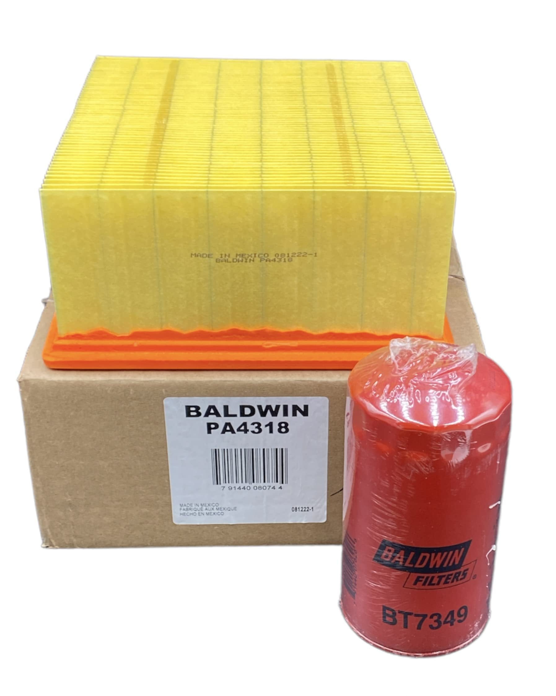 P&F Air-Oil Filter Set PA4318 & BT7349 Fits Dodge Ram Truck 6.7L ...