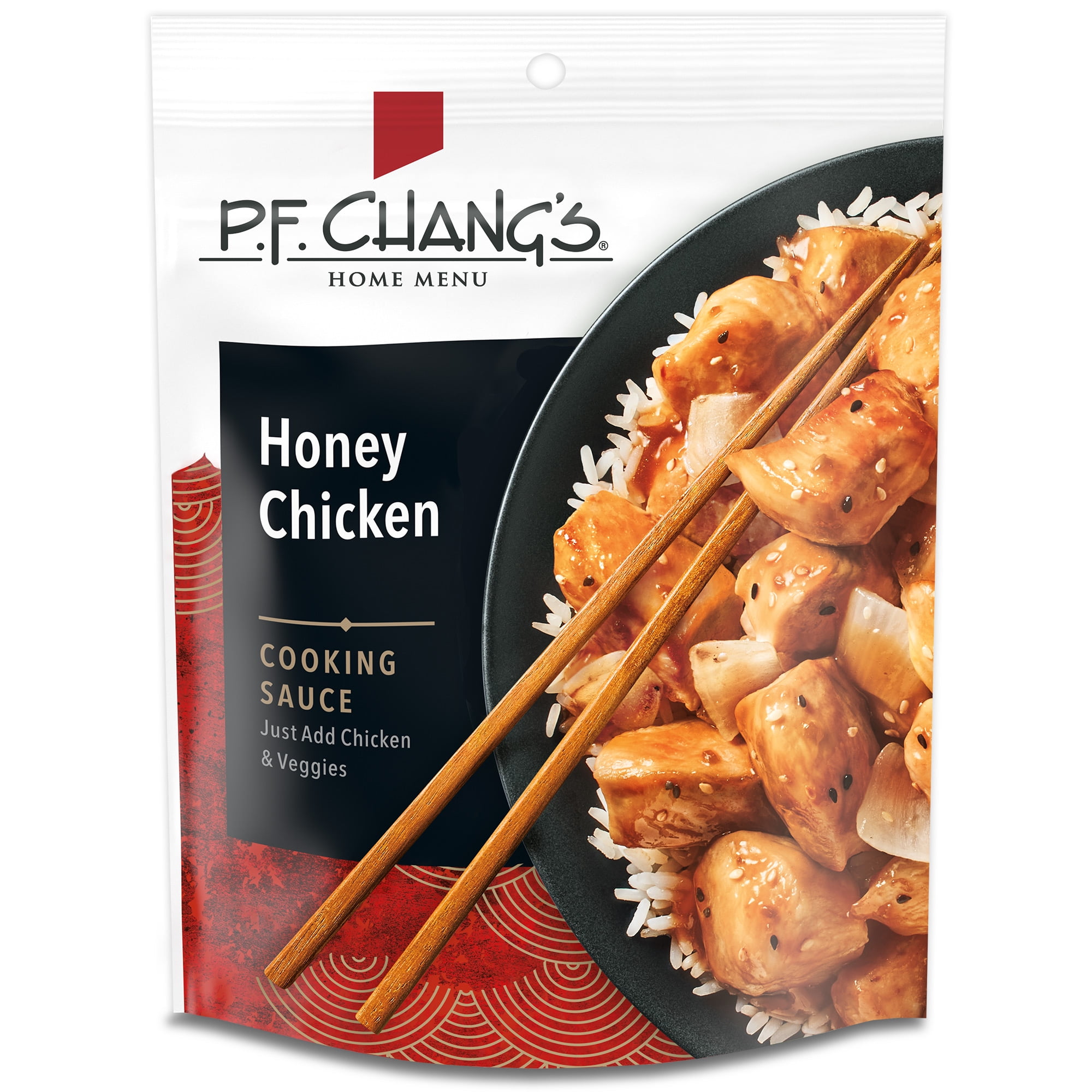 P.F. Chang's Honey Chicken Cooking Sauce and Marinade, 8 oz, Sweet and Savory Asian Sauce ...