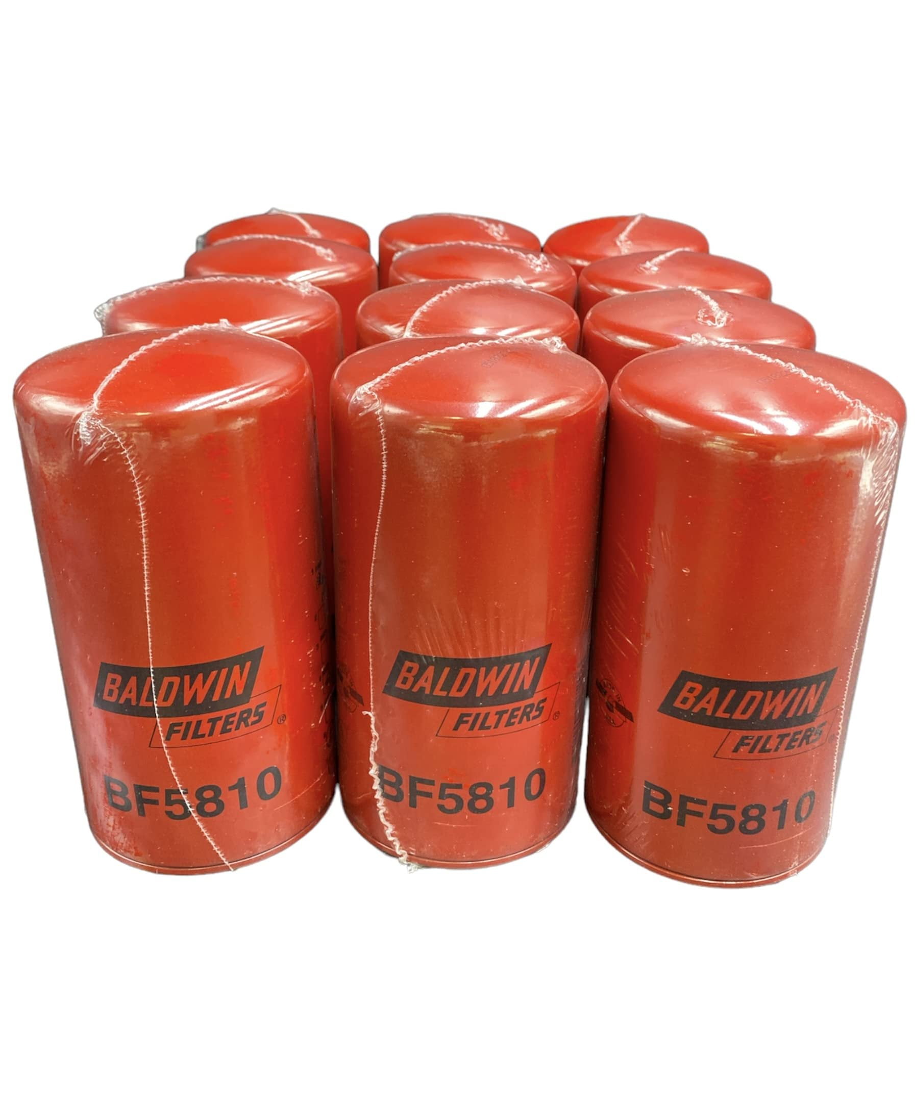 P&F Fuel Filter BF5810 Pack of 12 Replace Detroit Diesel 23518482 ...