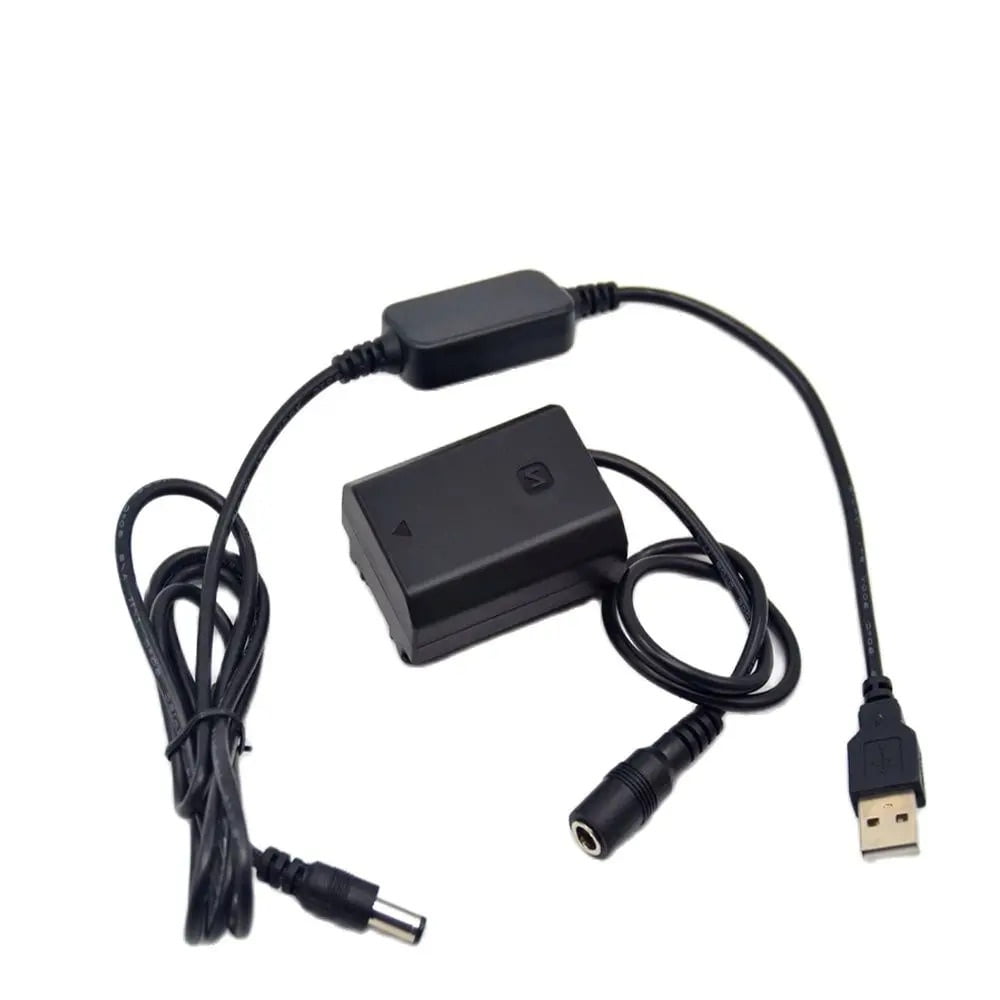 P-FZ100 Dummy Battery to USB for a6600 a7m4 Camera - Walmart.com