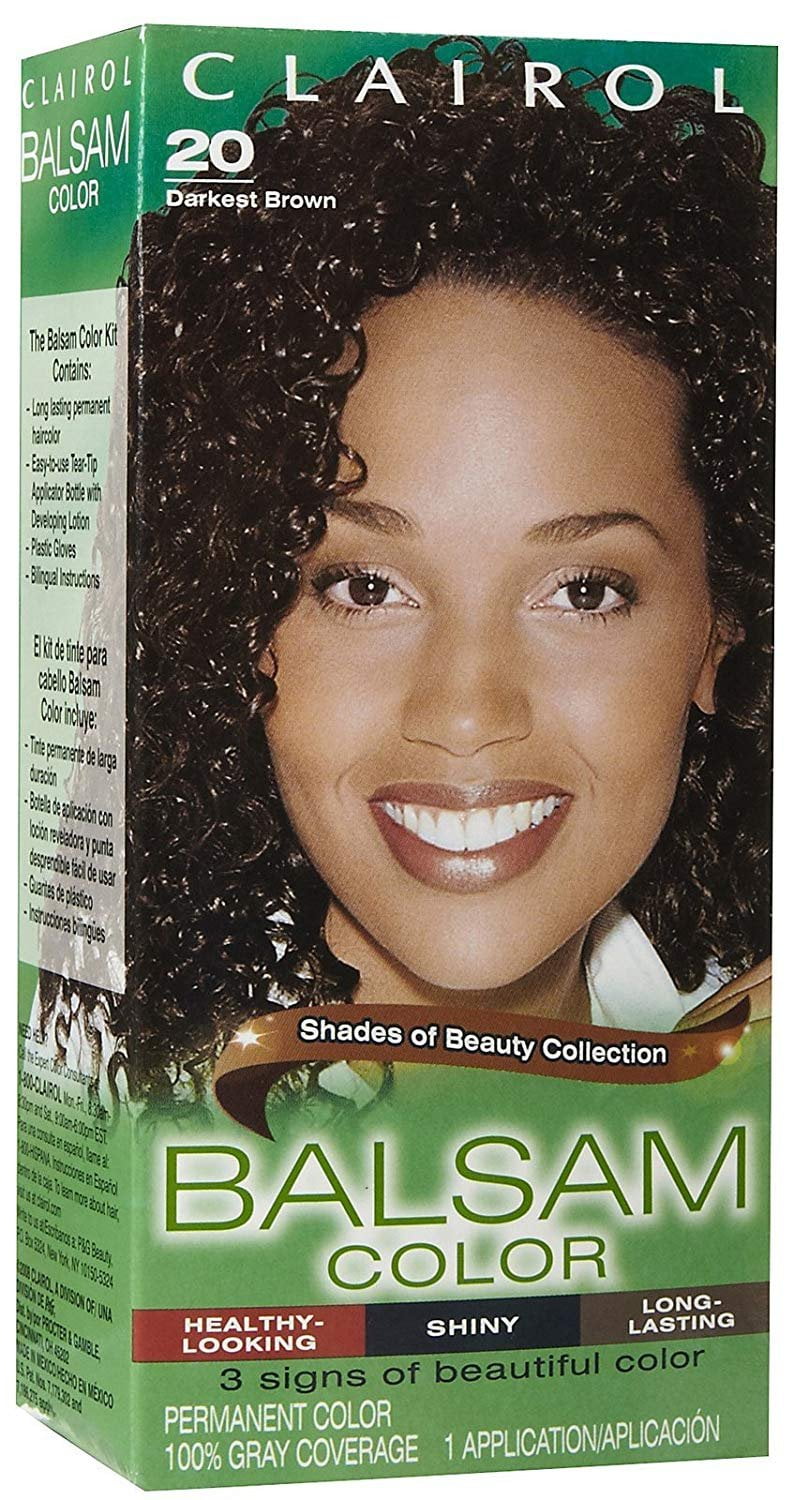 P & G Balsam Color Balsam Color Shades of Beauty Collection Permanent ...