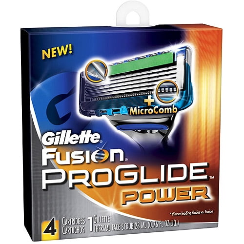 P & G Gillette Fusion ProGlide Cartridges, 1 ea - Walmart.com