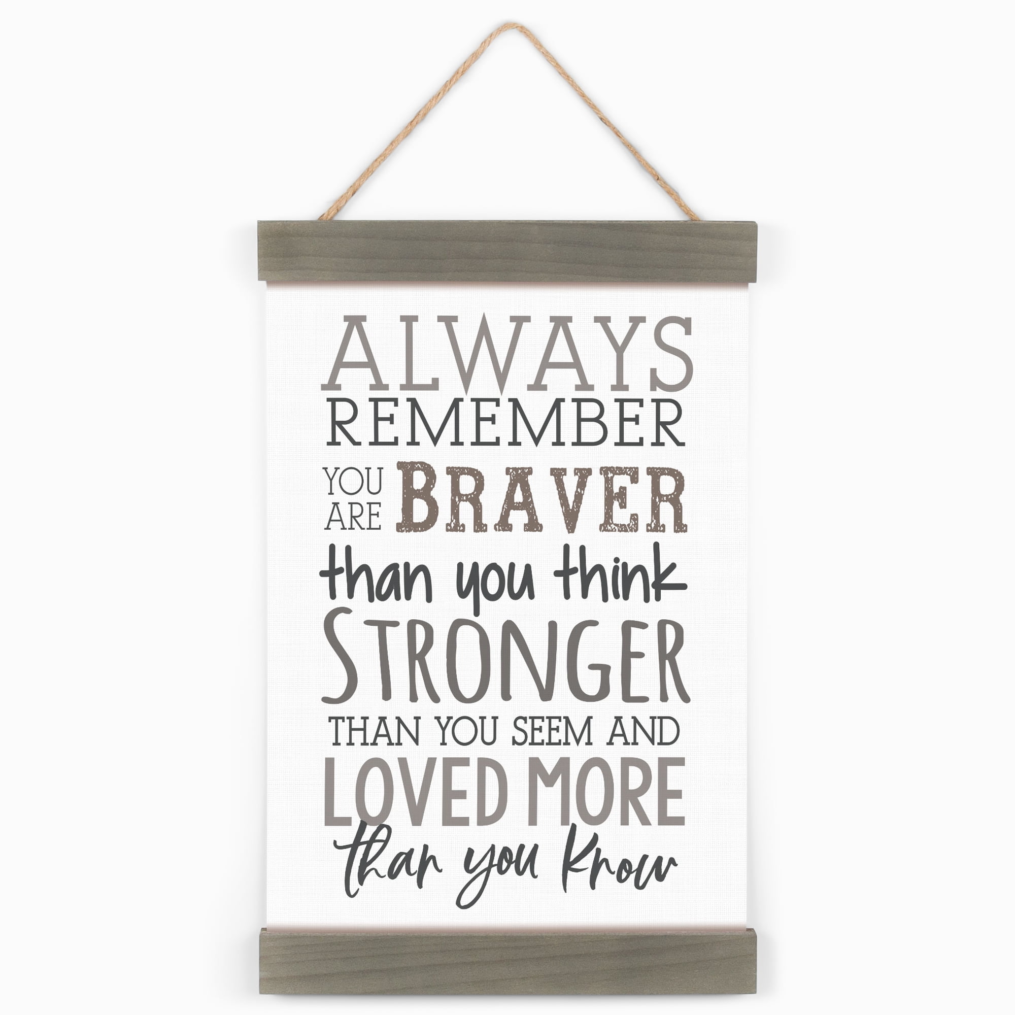 P. Graham Dunn Always Remember You are Slate 19 x 12 Canvas and Wood ...