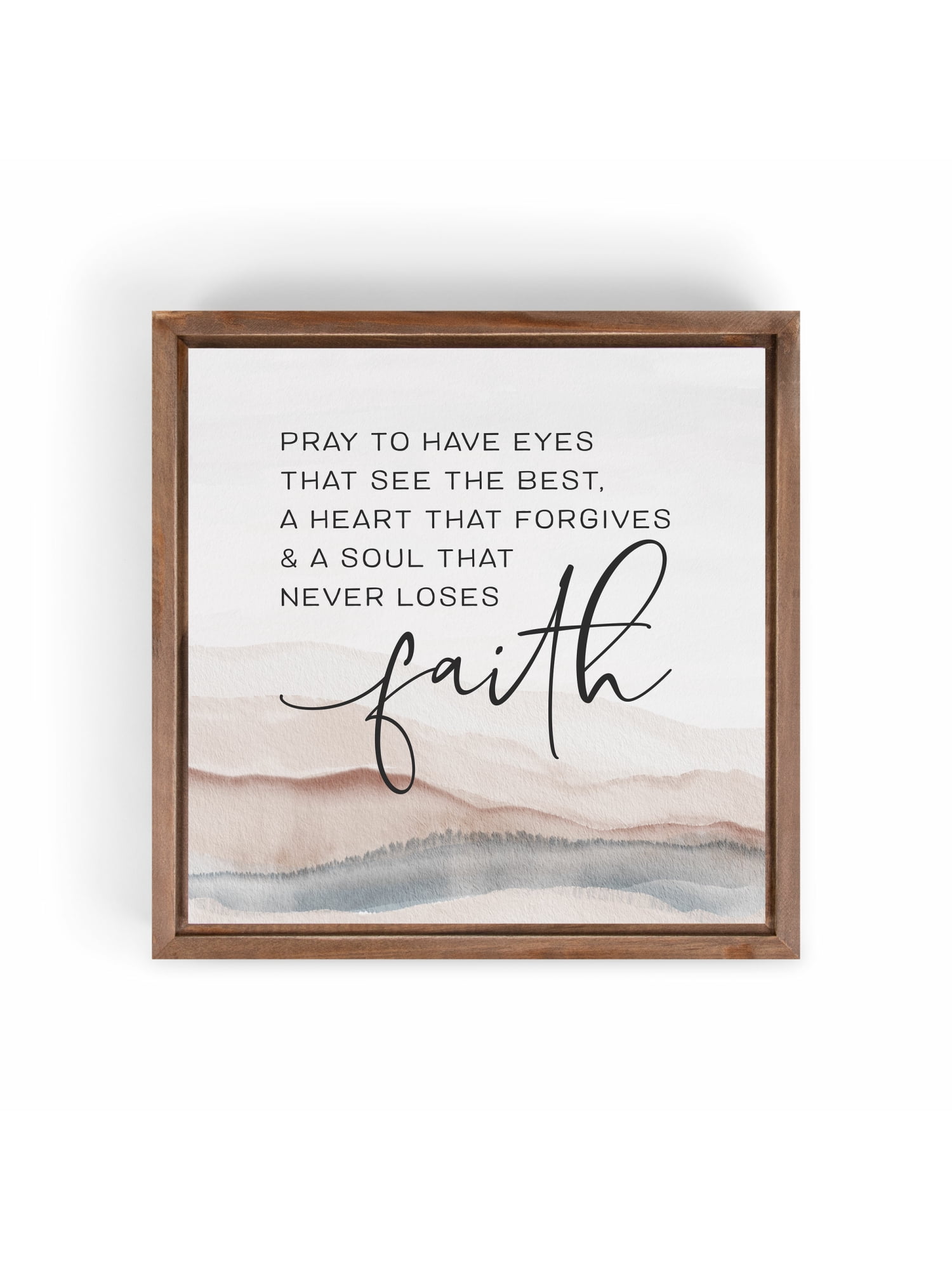 P. Graham Dunn Eyes That See Pine Wood Framed Art Sign, Unique Wall ...