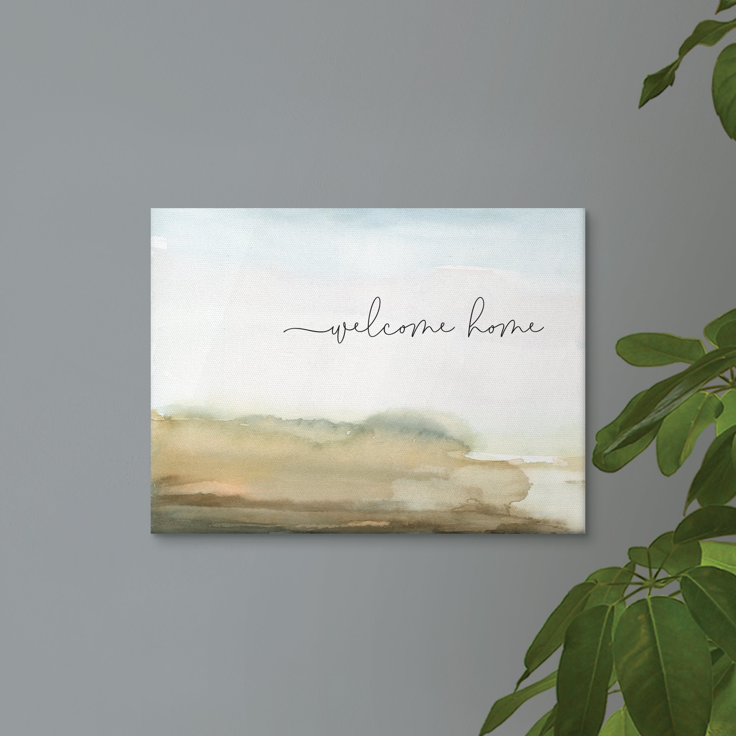 P. Graham Dunn Welcome Home Watercolor Canvas Print, Wall Art ...