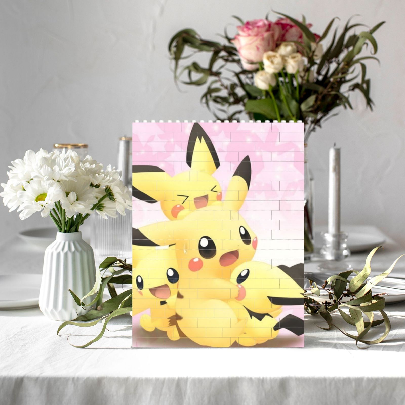 P-Ichu Funny Block Puzzle, Abs Safe Material, Children'S Intellectual ...