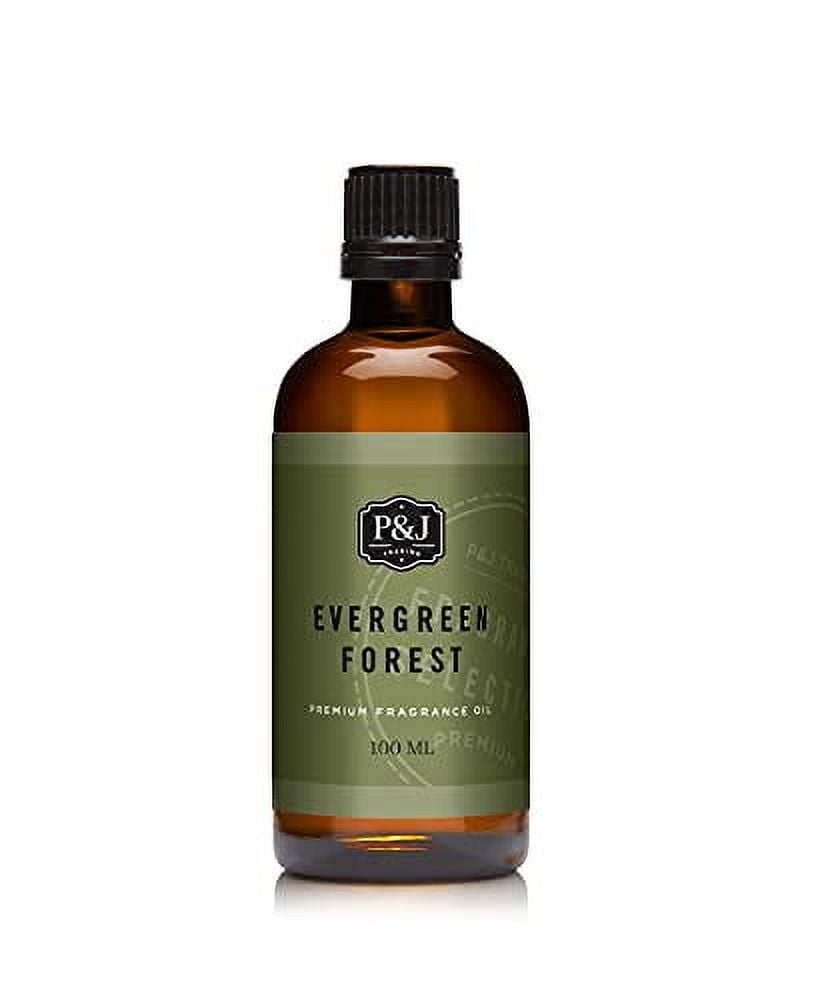 P&J Trading Fragrance Oil | Evergreen Forest Oil 100ml - Candle Scents for Candle Making ...