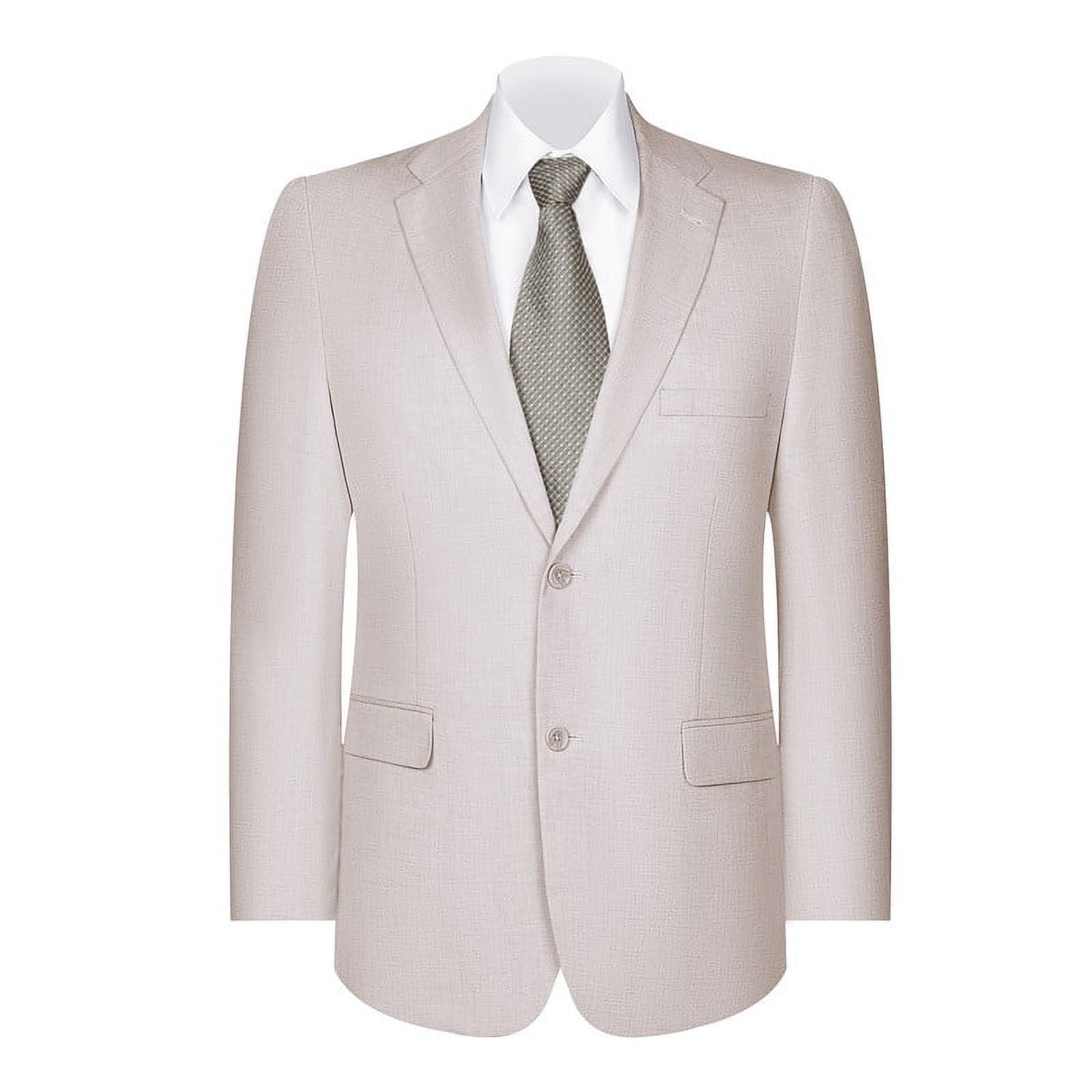 P&L Mens Blazer Classic Fit Sport Coat Two Buttons Lightweight Suit ...