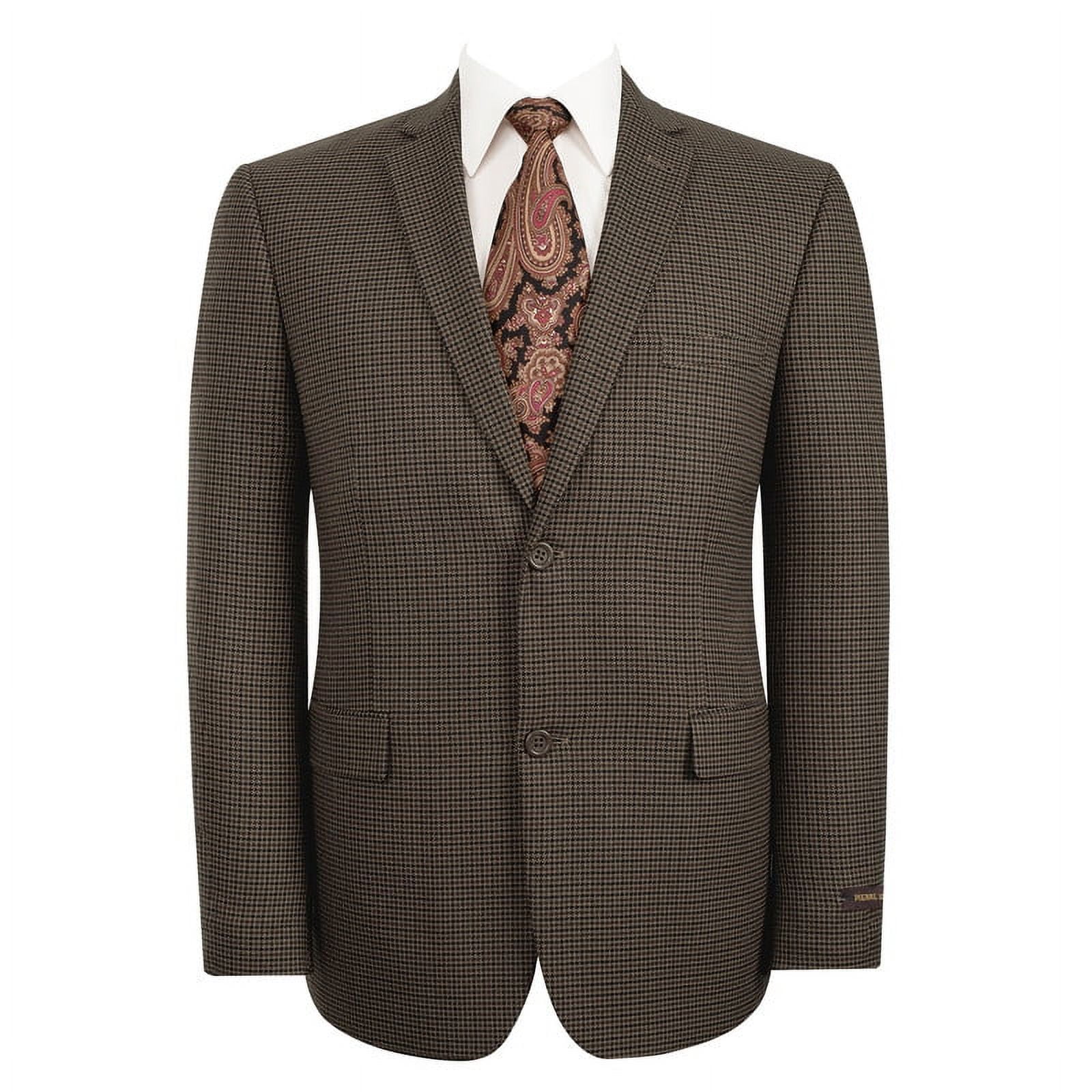 P&L Mens Sport Coat Classic Fit JacketStretch Plaid Blazer Stretch ...