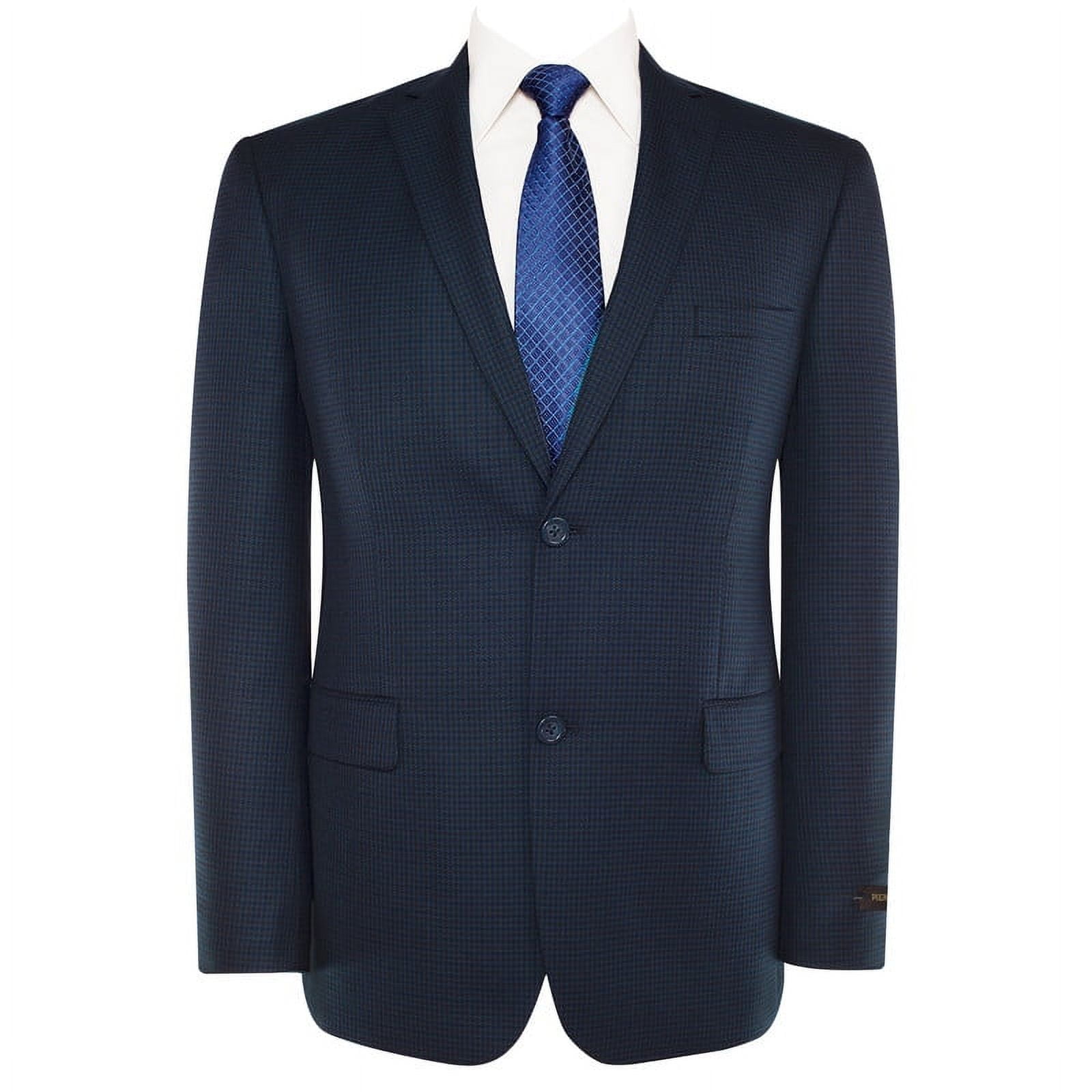 P&L Mens Sport Coat Classic Fit JacketStretch Plaid Blazer Stretch ...