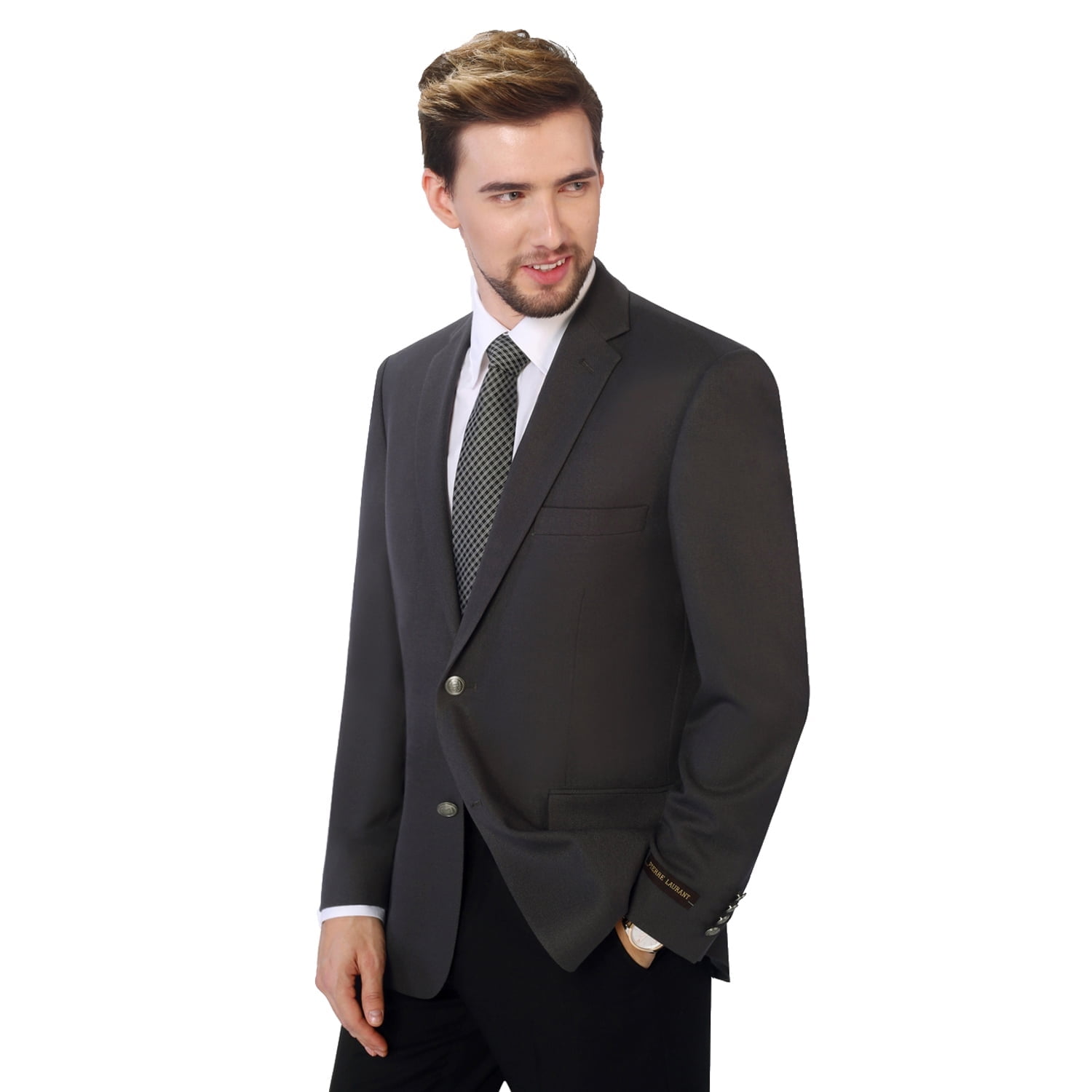 P&L Men's Blazer Jacket Classic Fit Men's Sport Coat 2 Button Notch ...