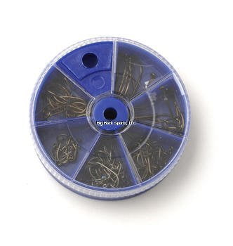 P-Line BHDB100 Baitholder Hook Asst Sizes Dial Box 100 Pc - Walmart.com