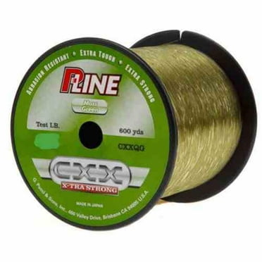 Pline CXX X-tra Strong 3000-Yard Moss Green Fishing Line - Walmart.com