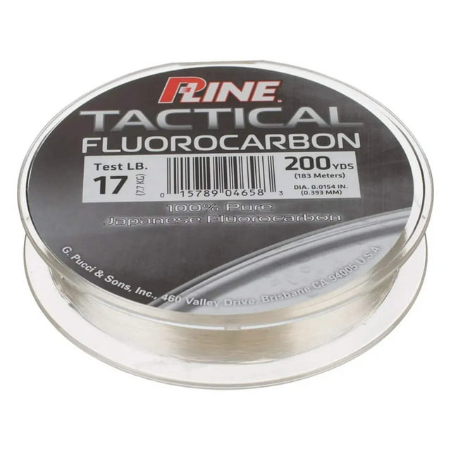 P-Line Vanish Fluorocarbon Fishing Line, 100% Pure Japanese, 200 Yards ...