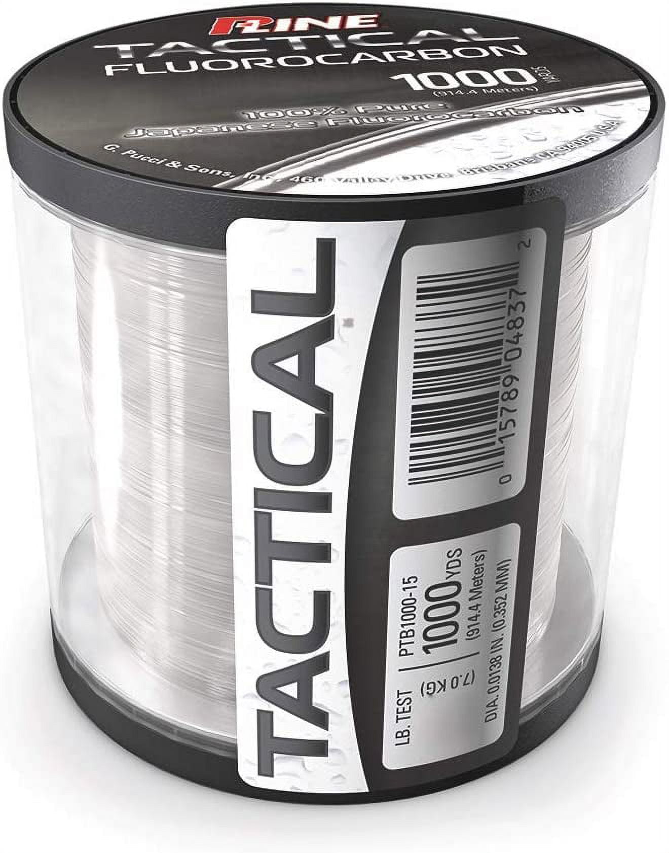 P-Line PTB1000-12 Tactical Fluorocarbon 12lb 1000yd - Walmart.com