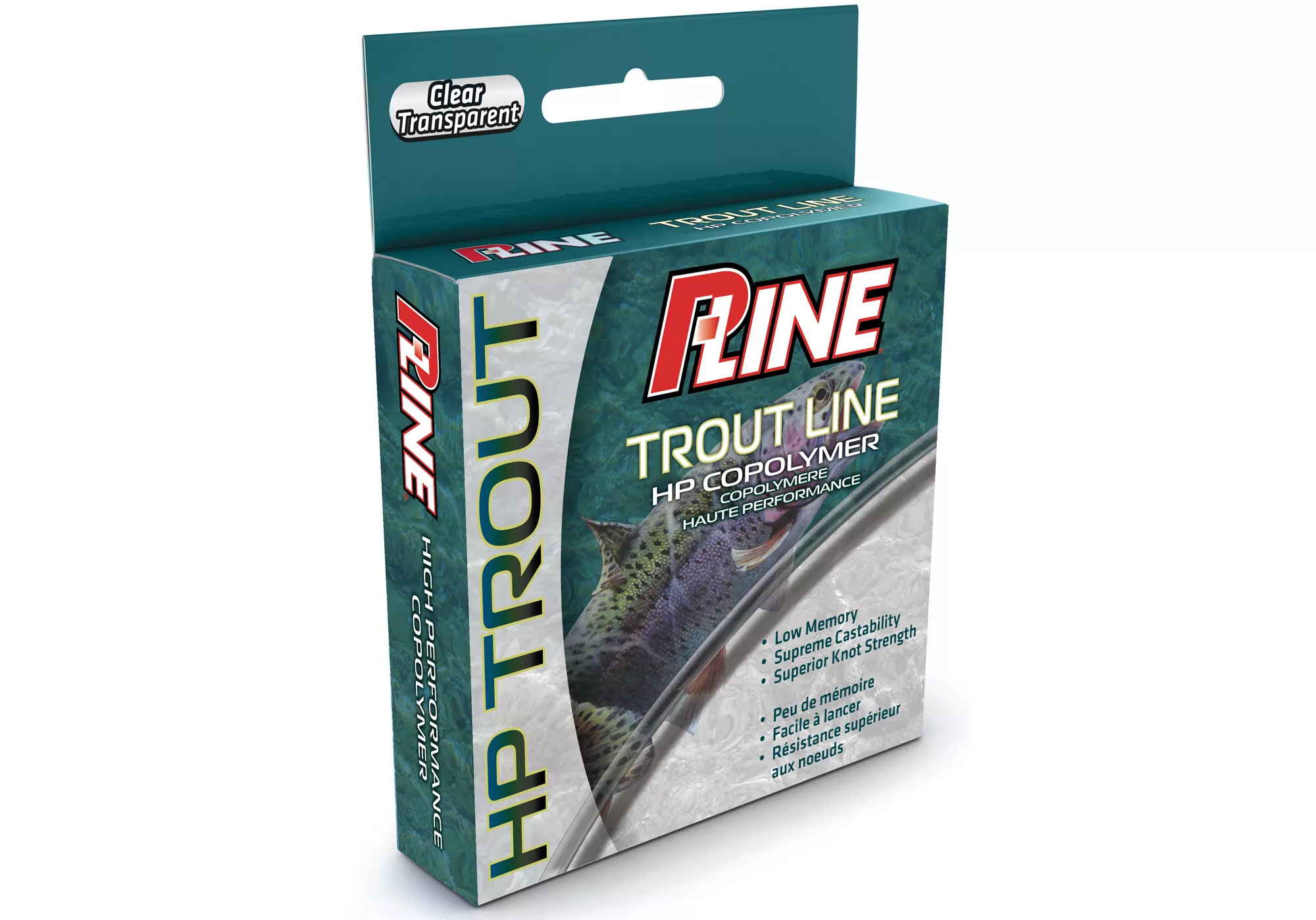 P-Line Trout Line 150 yd Clear 6 lb - Walmart.com