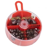P-Line Split Shot 8 oz Lead BB Sinker Fishing Weights - Walmart.com