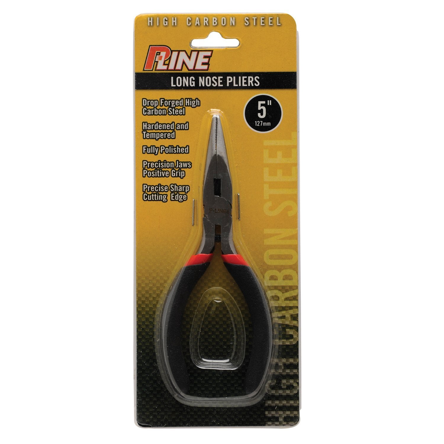 P-Line Tools Carbon Steel Needle Nose Pliers 8-Inch - Walmart.com