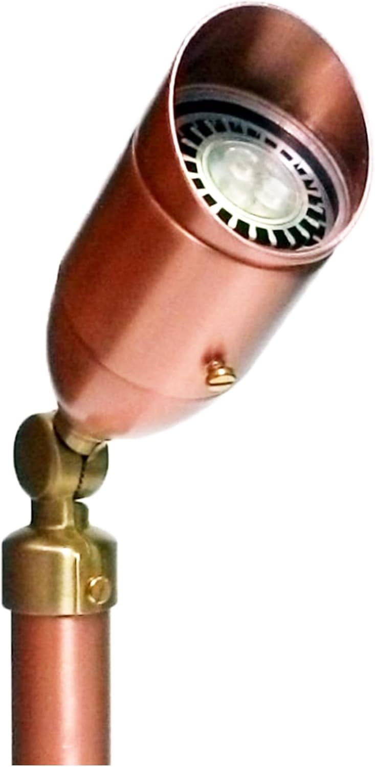 P.M. LIGHTING CS937S Professional Series Copper Bullet Spot Light ...