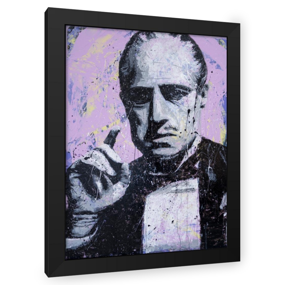 P Muir 11x14 Black Modern Wood Framed Wall Art Titled - Godfather ...