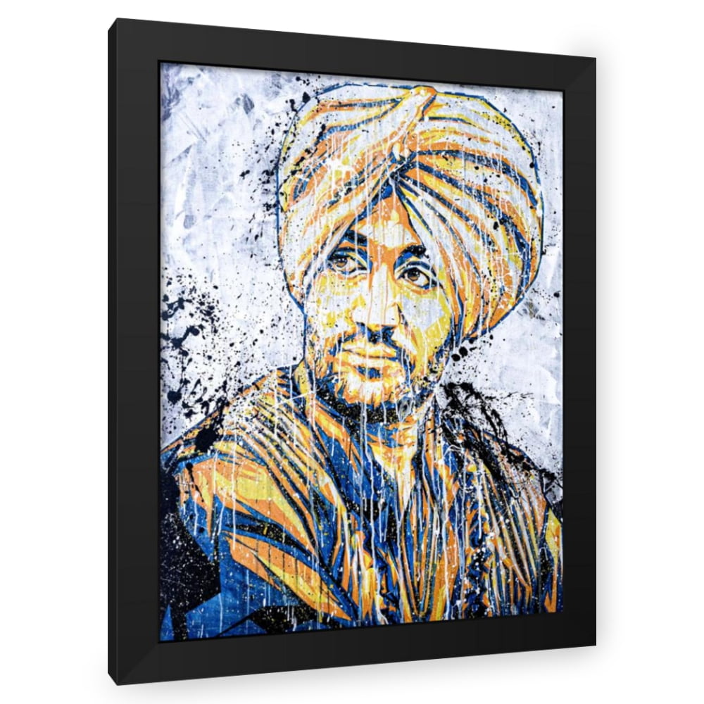 P Muir 11x14 Black Modern Wood Framed Wall Art Titled - Surjit ...