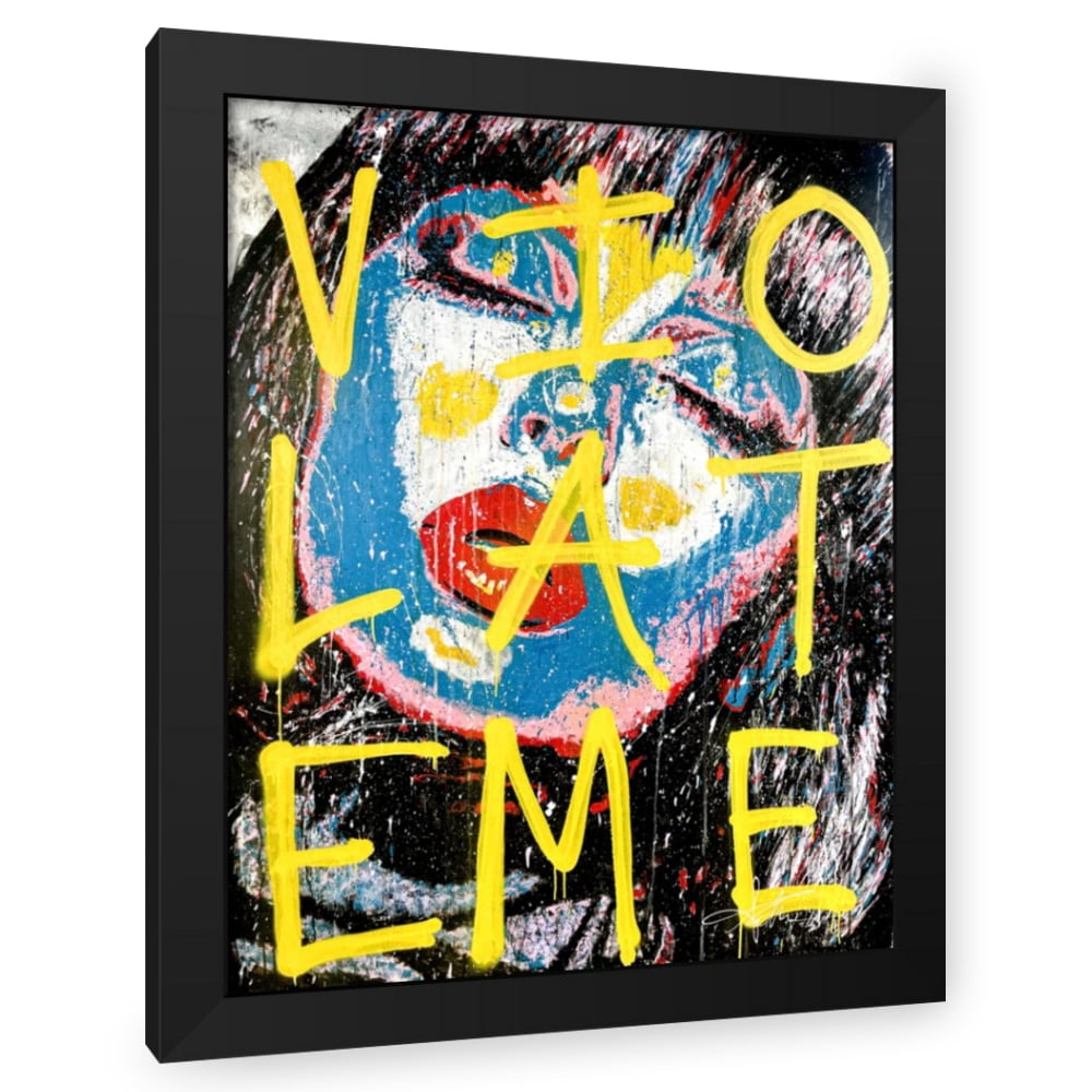 P Muir 15x18 Black Modern Wood Framed Wall Art Titled - Well What Was ...