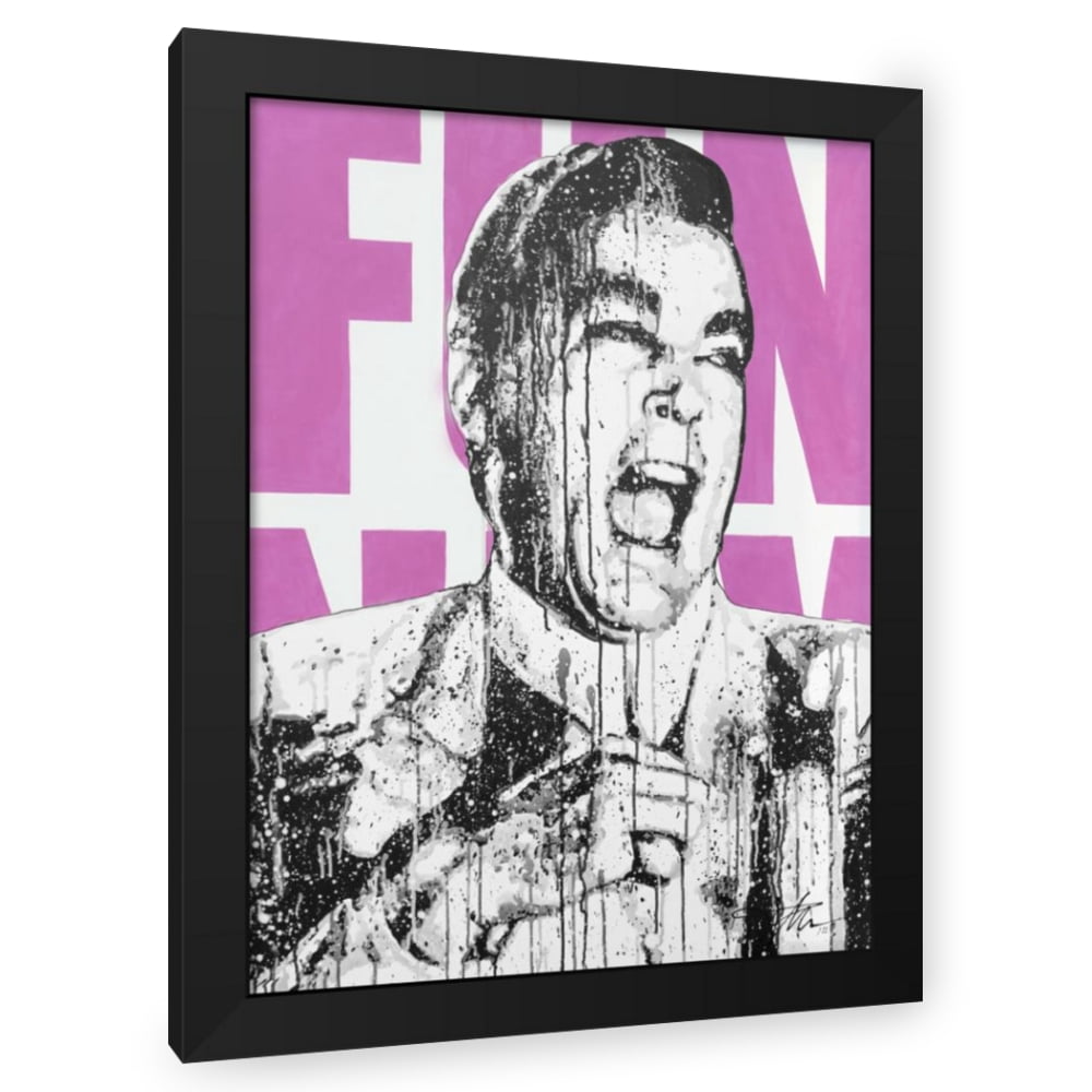 P Muir 19x24 Black Modern Wood Framed Wall Art Titled - Funny ...