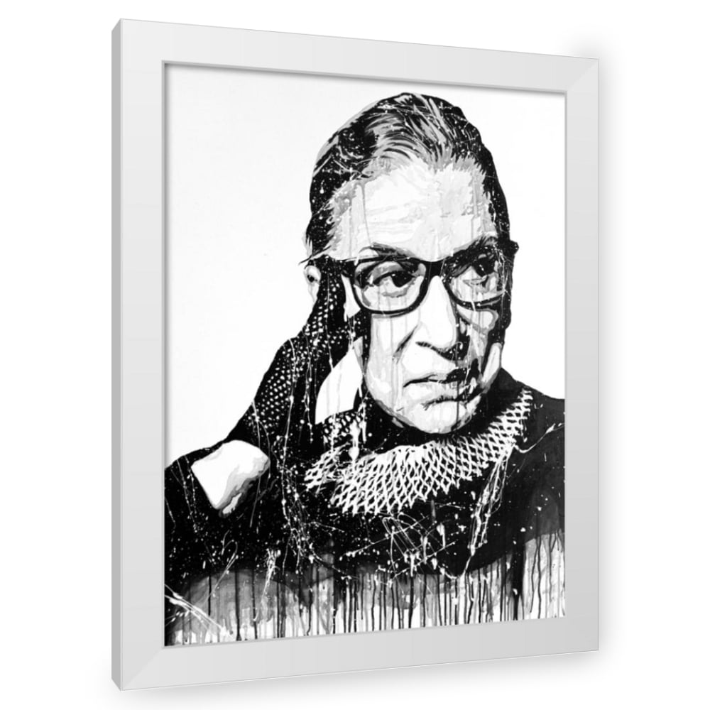 P Muir 19x24 White Modern Wood Framed Wall Art Titled - Rbg - Walmart.com