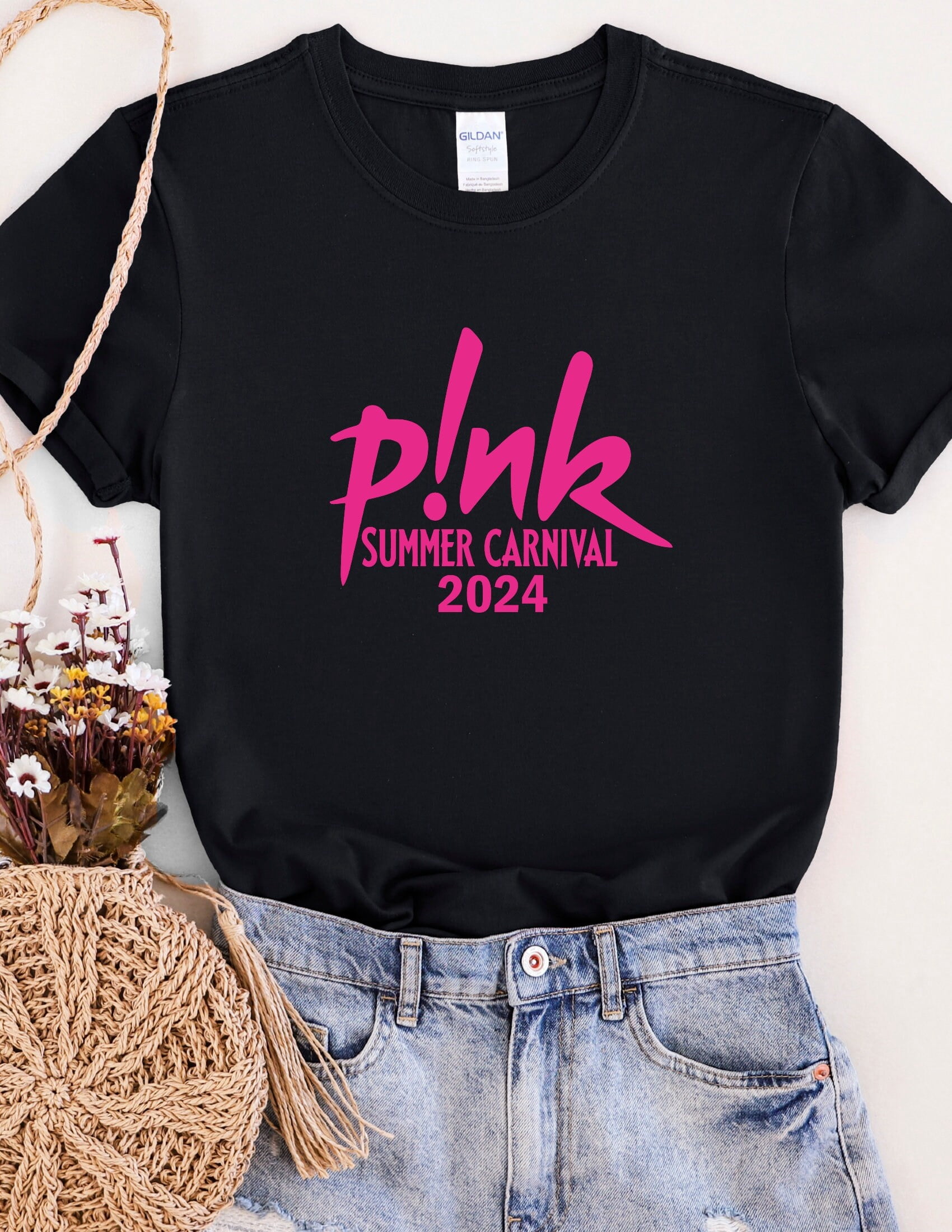 P!Nk Summer Carnival 2024 Tour T-Shirts, Music Tour 2024 Apparel, Pink ...