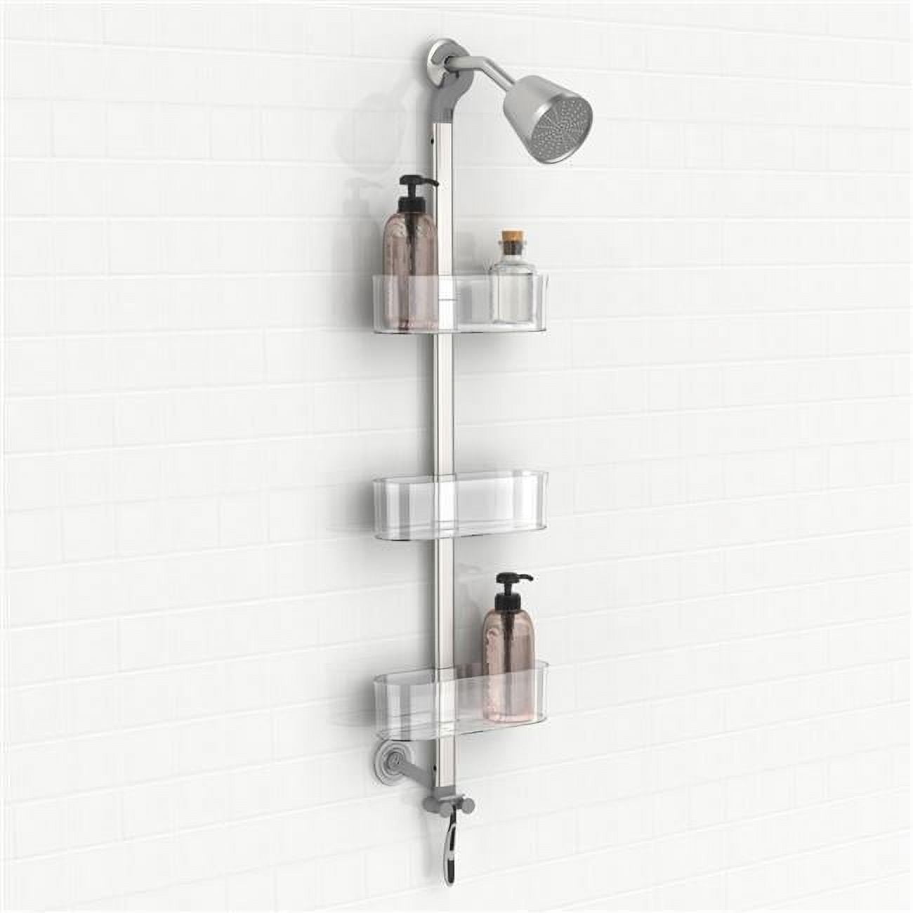 P. Nova Hanging 3 Tier Aluminum Oval Shelves with Hooks, Disassembled ...