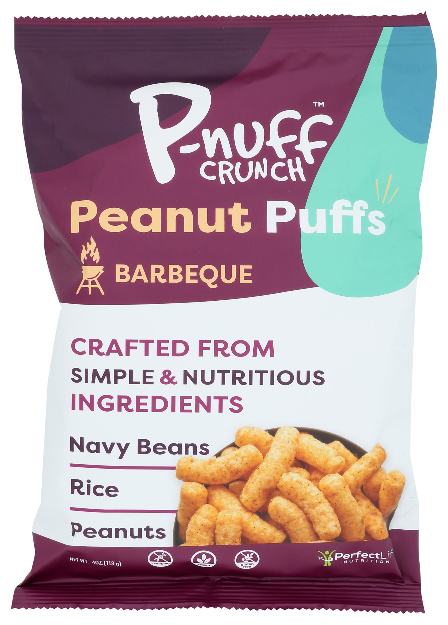 P-Nuff Crunch™ Puff Baked Peanut Barbeque 4 Ounce Pack Of 6 - Walmart.com
