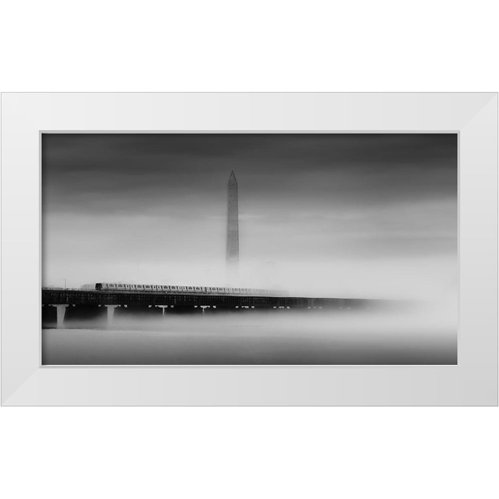 P., Ruiqing 18x12 White Modern Wood Framed Museum Art Print Titled ...