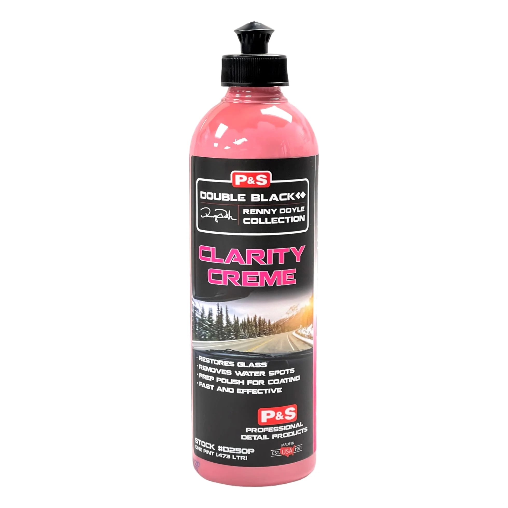 P&S Detailing Products Clarity Creme Auto Glass Polish 16 oz. PS-D250P ...
