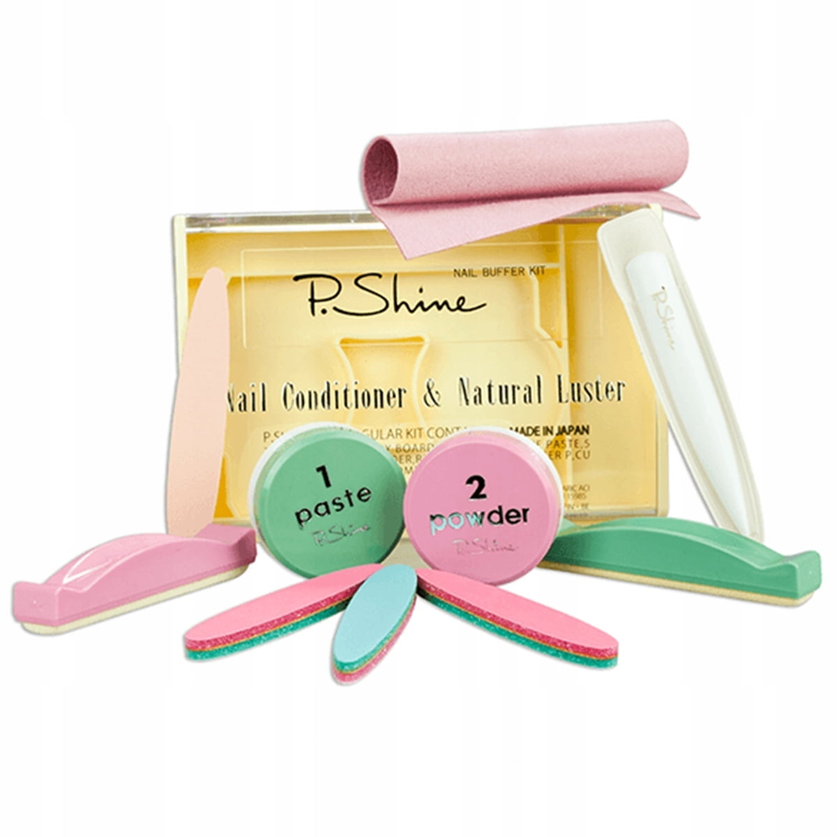 P. Shine Japanese Manicure, Nail Kit For Healthy Nails - Walmart.com