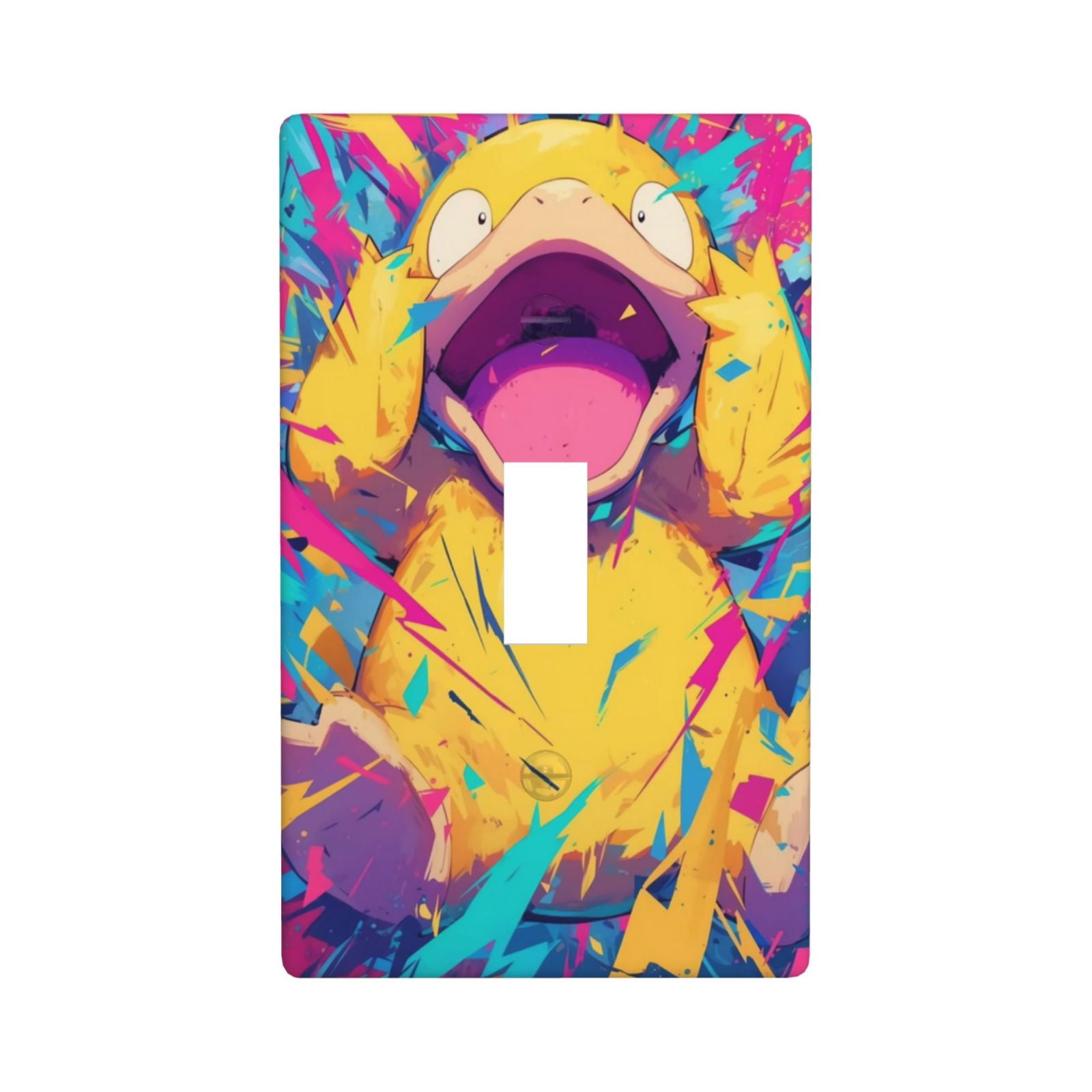 P-Syduck Anime Light Switch Cover Plates, Single Lever Wall Plate, 1 ...