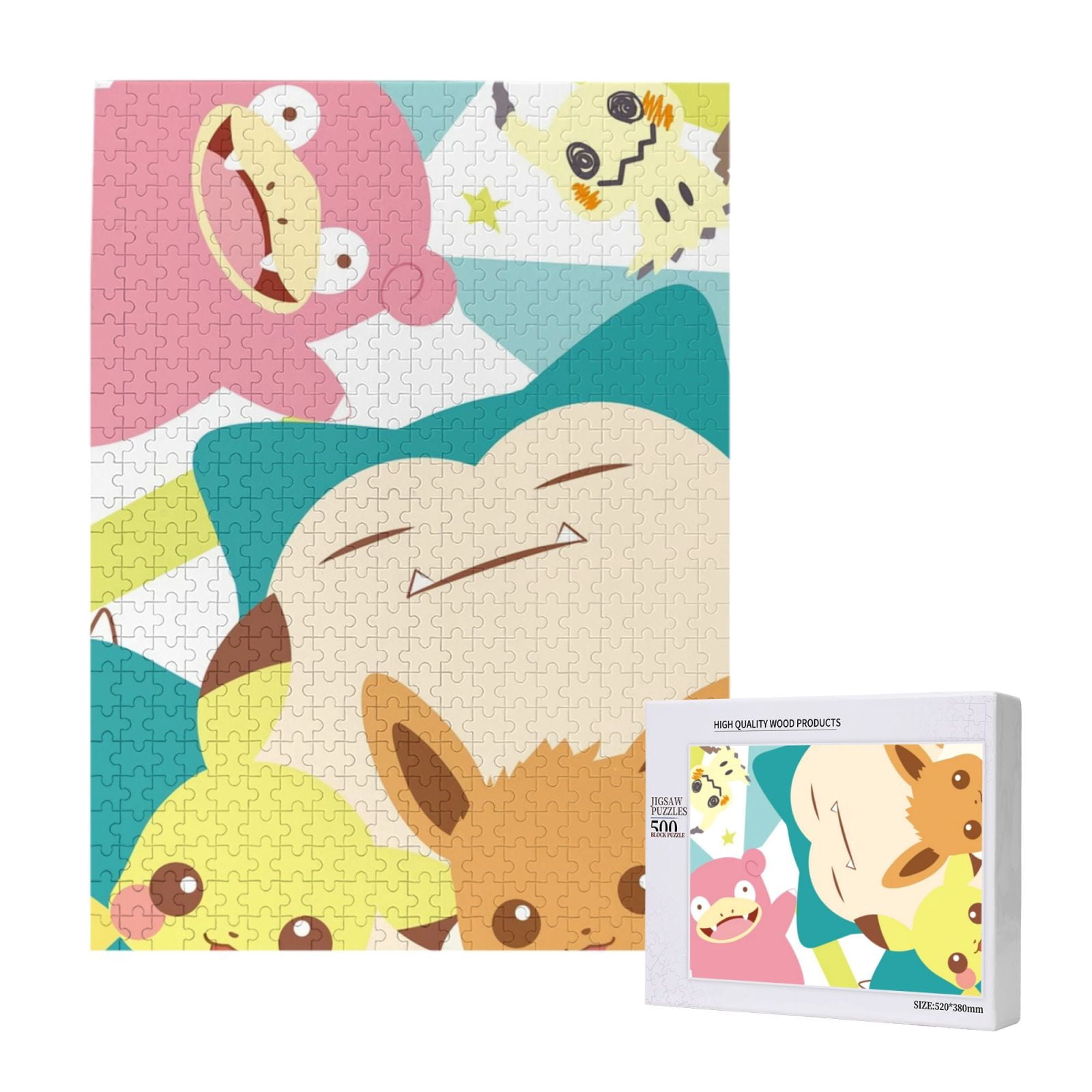 P-Syduck Anime Puzzles Boys Girls Teens 300/500/1000 Piece Wooden ...