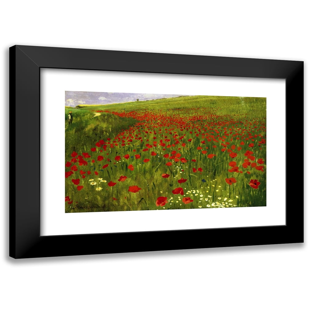 Pál Szinyei Merse 18x12 Black Modern Framed Museum Art Print Titled ...