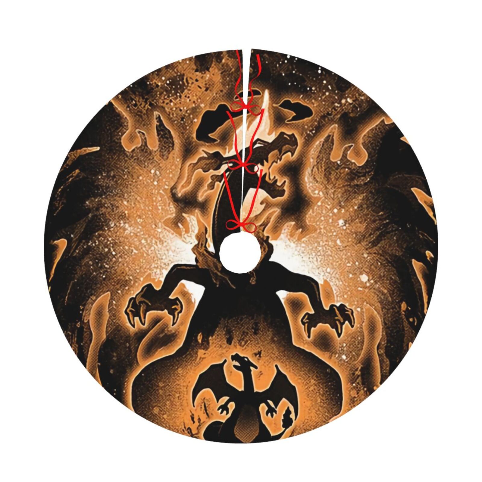 P-okémon-Pikachu Charizard Christmas Tree Skirt 36 Inch,Soft and Funny ...