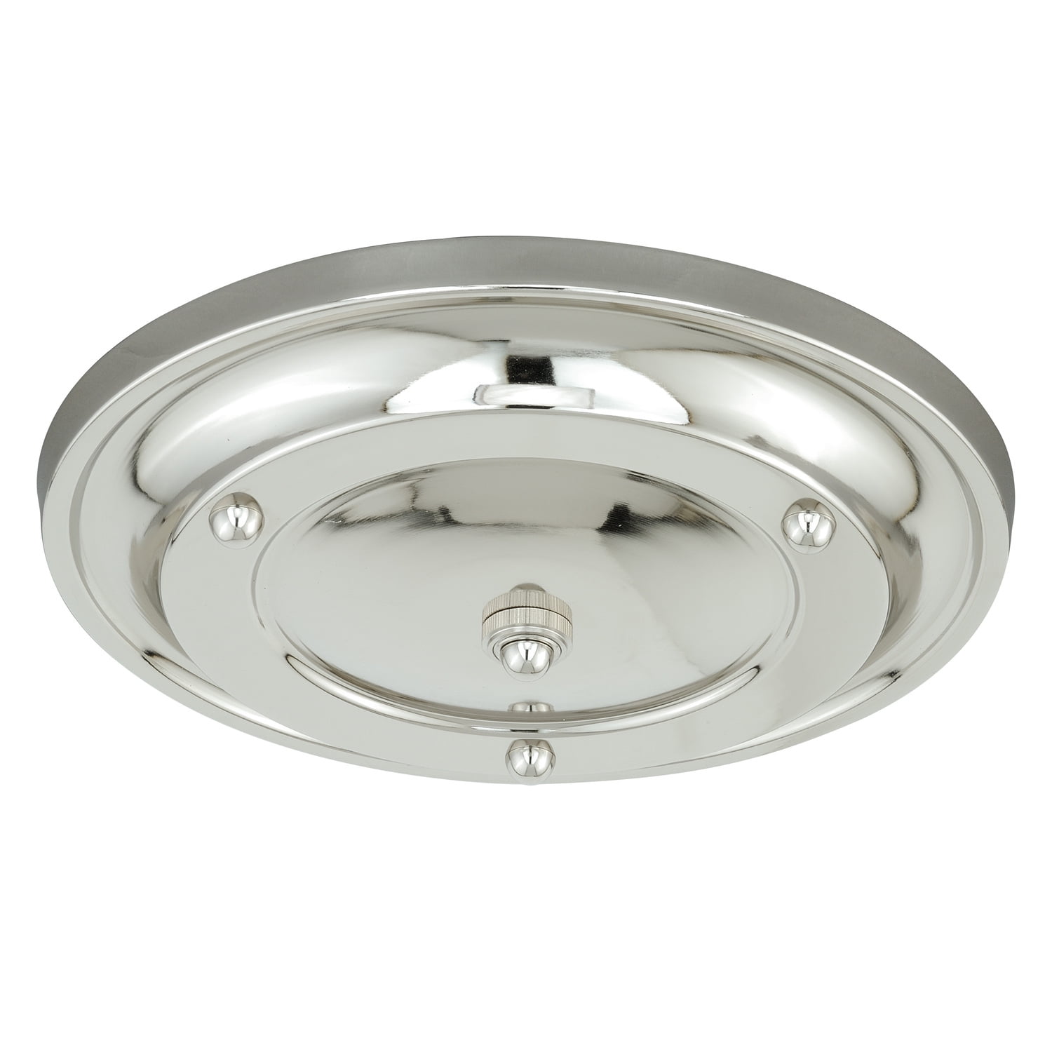 P0056-Vaxcel-Ceiling Canopy 2.5 Inches Tall and 12.75 Inches Wide-Satin ...