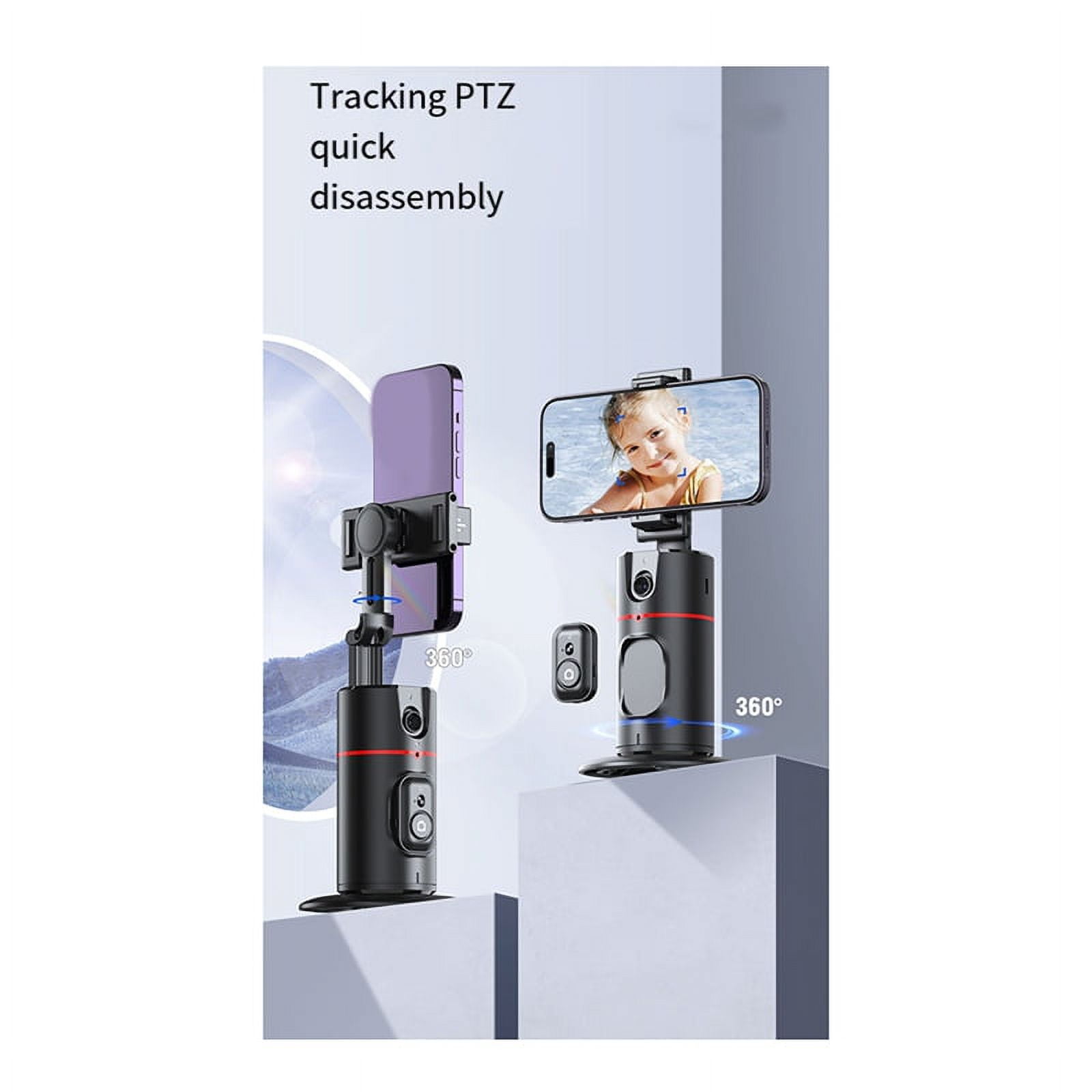 P02 360° Gimbal Stabilizer Desktop AI Automatic Tracking Gimbal with ...